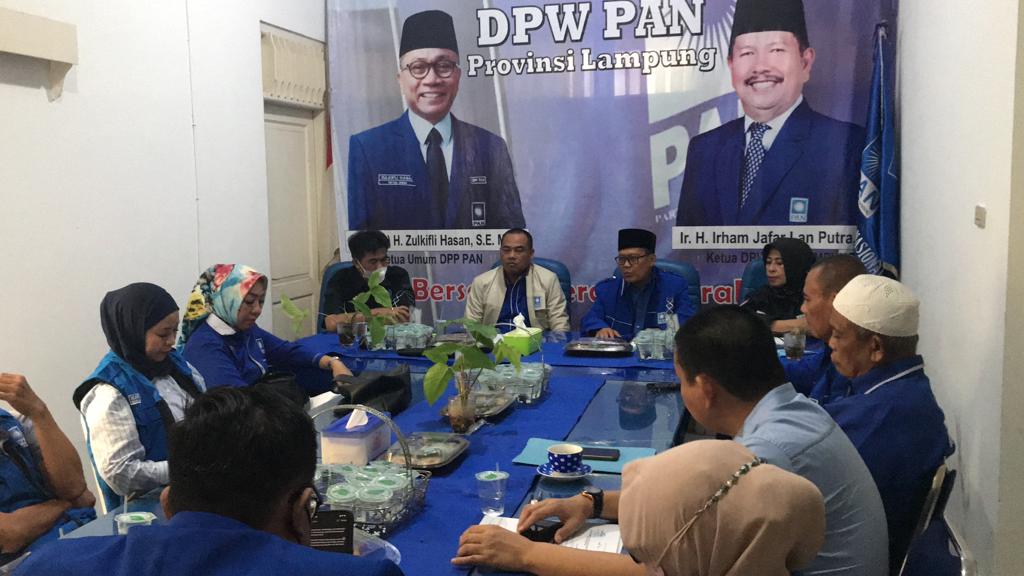 Jabatan Ketua PAN Lampung Tengah Berpindah Tangan, dari Irfan ke Helmi ...